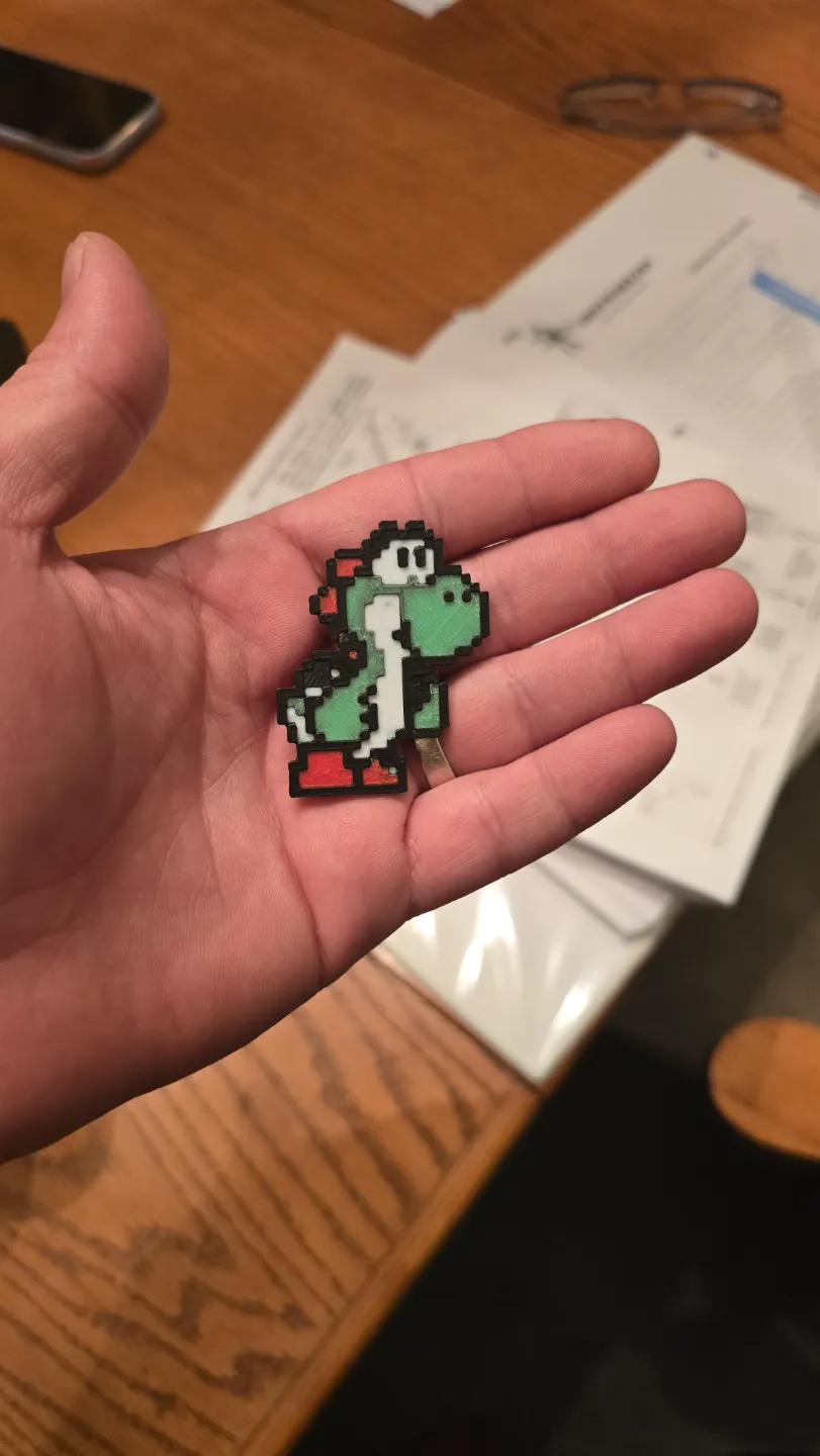 Pixel Yoshi by AngelKirito - MakerWorld