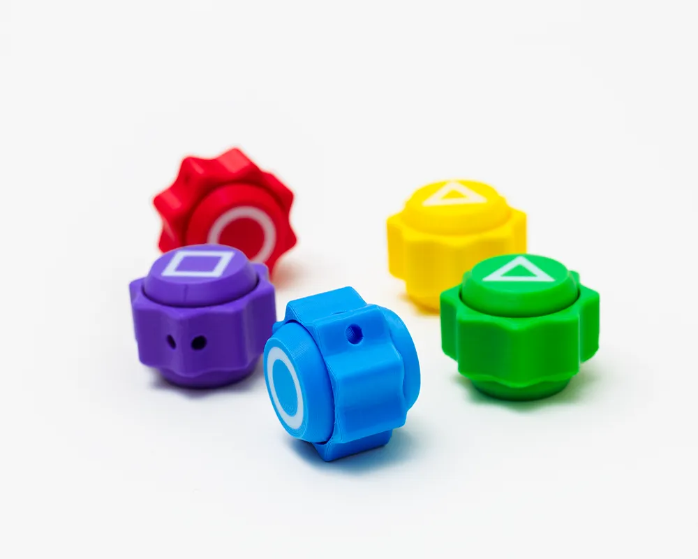 Squid Game Gonggi Stones Clicker Fidgets by Howler 3d Designs ...