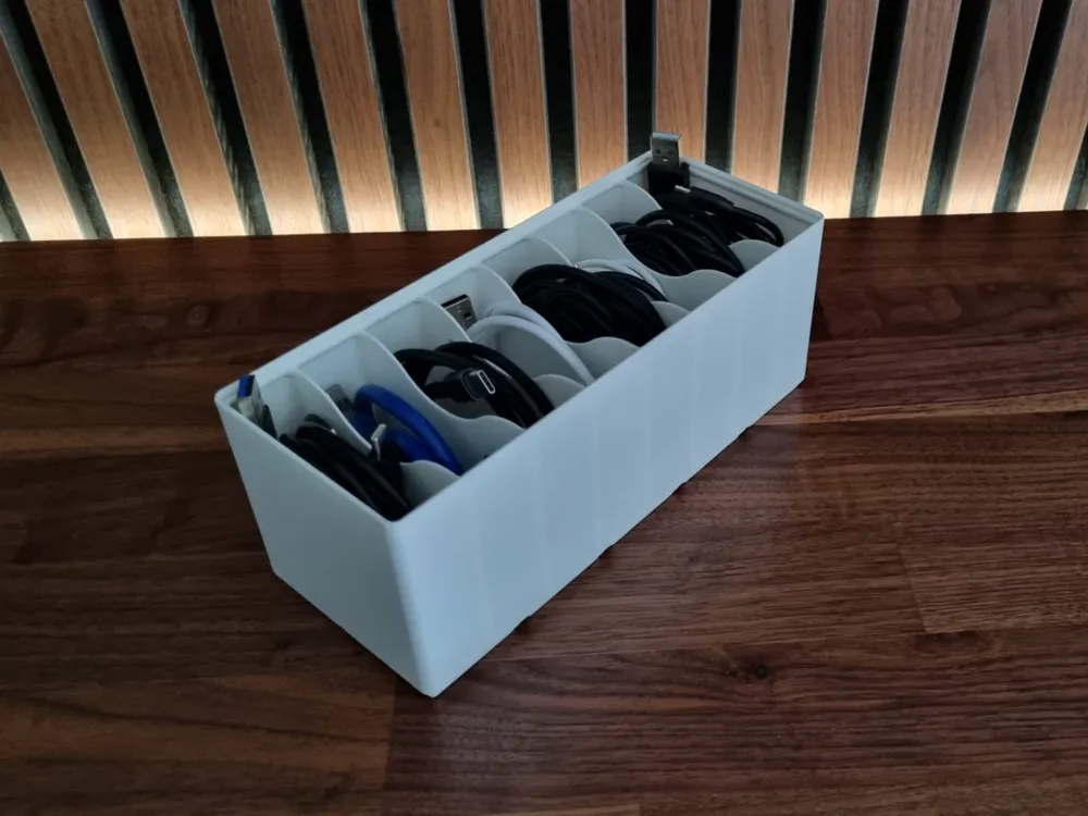 Gridfinity - Small Cable Organizer - 2 x 5 x 80mm Remixed by user ...