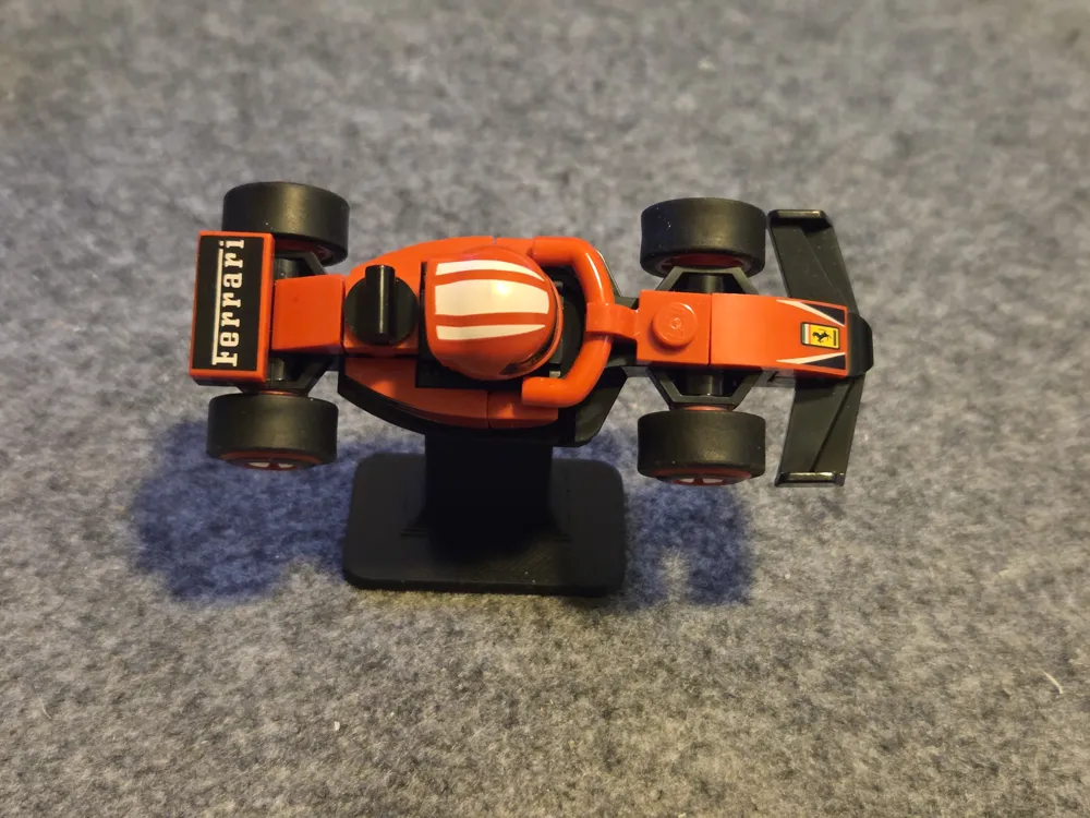 Tilted display stand for F1 mini race cars by MB DesignsMakerWorld ...