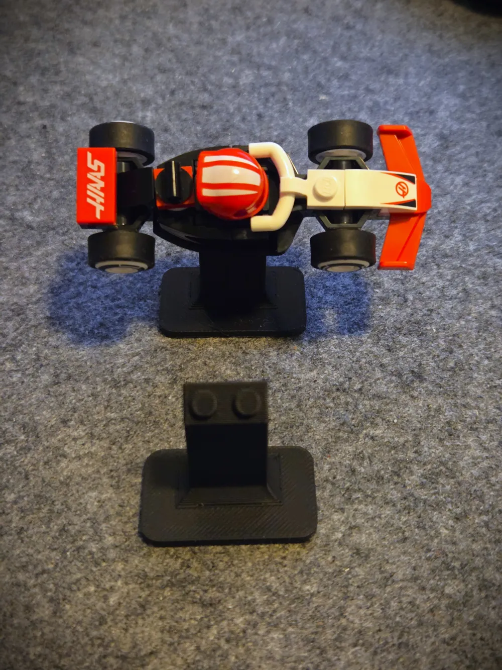 Tilted display stand for F1 mini race cars by MB DesignsMakerWorld ...