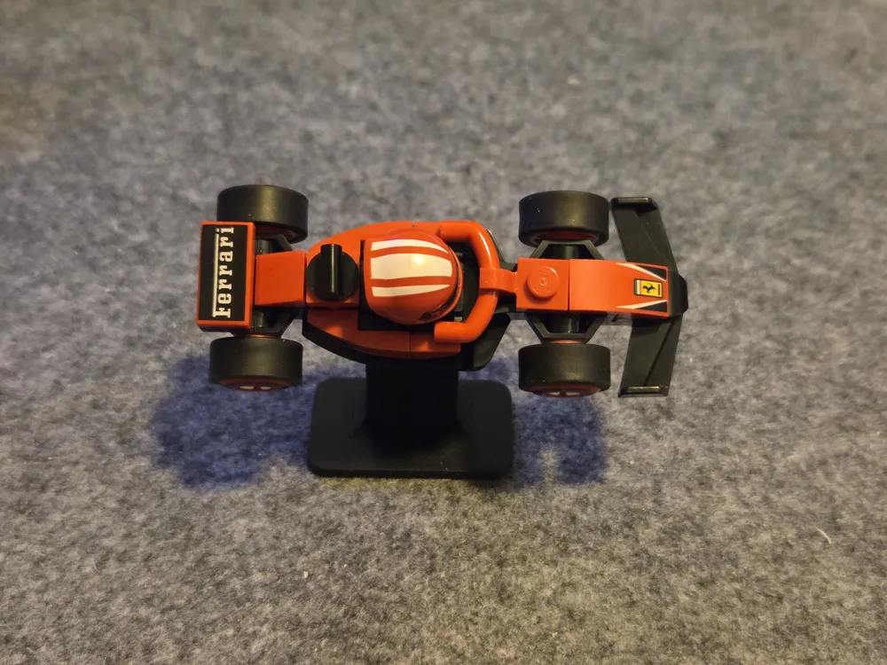 Tilted display stand for F1 mini race cars by MB Designs MakerWorld ...