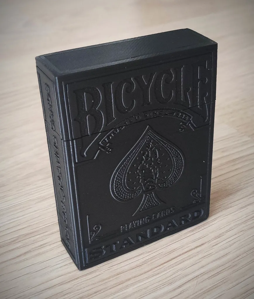 Bicycle playing cards box - Free 3D Print Model - MakerWorld