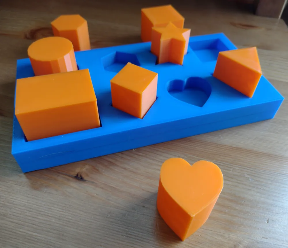 Shape insert toy - Montessori type by Marchenator - MakerWorld