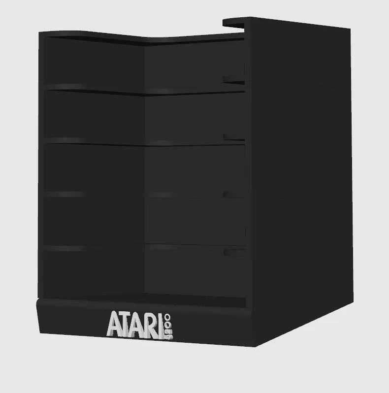 Atari 2600/5200 Cartridge Holder System Racks Remixed by user ...