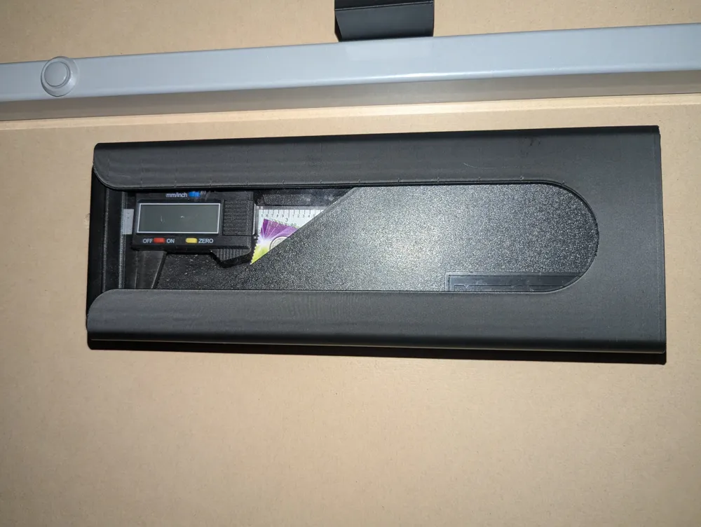 Under Desk Digital Caliper Holder - Free 3D Print Model - MakerWorld