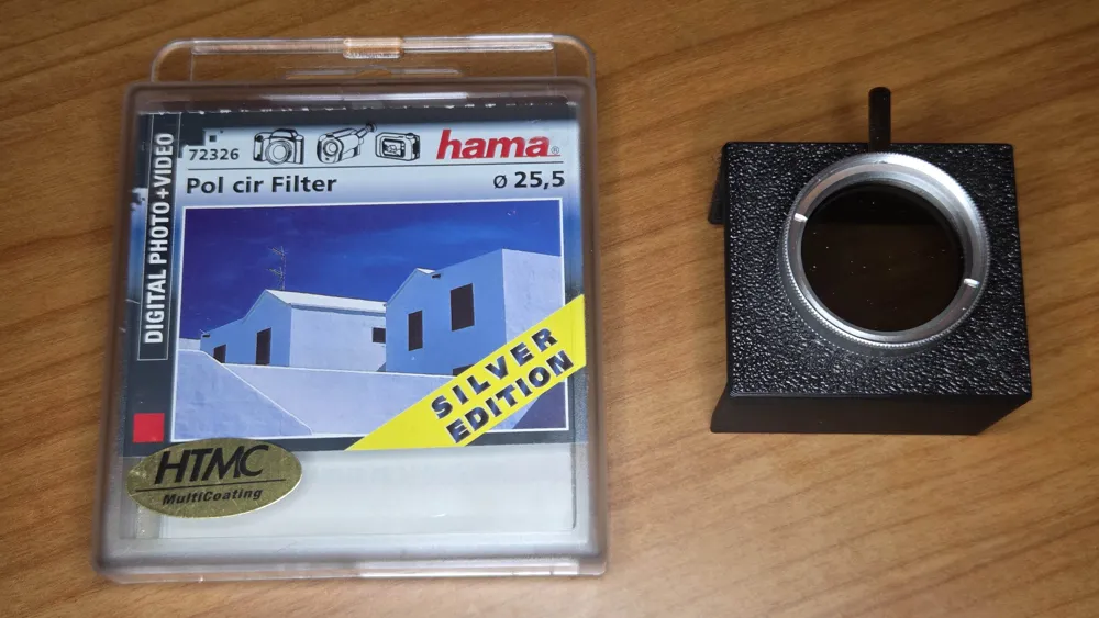 Filtro de Polarización Cruzada Redondo MAF3 Escáner 3D - Modelo de ...