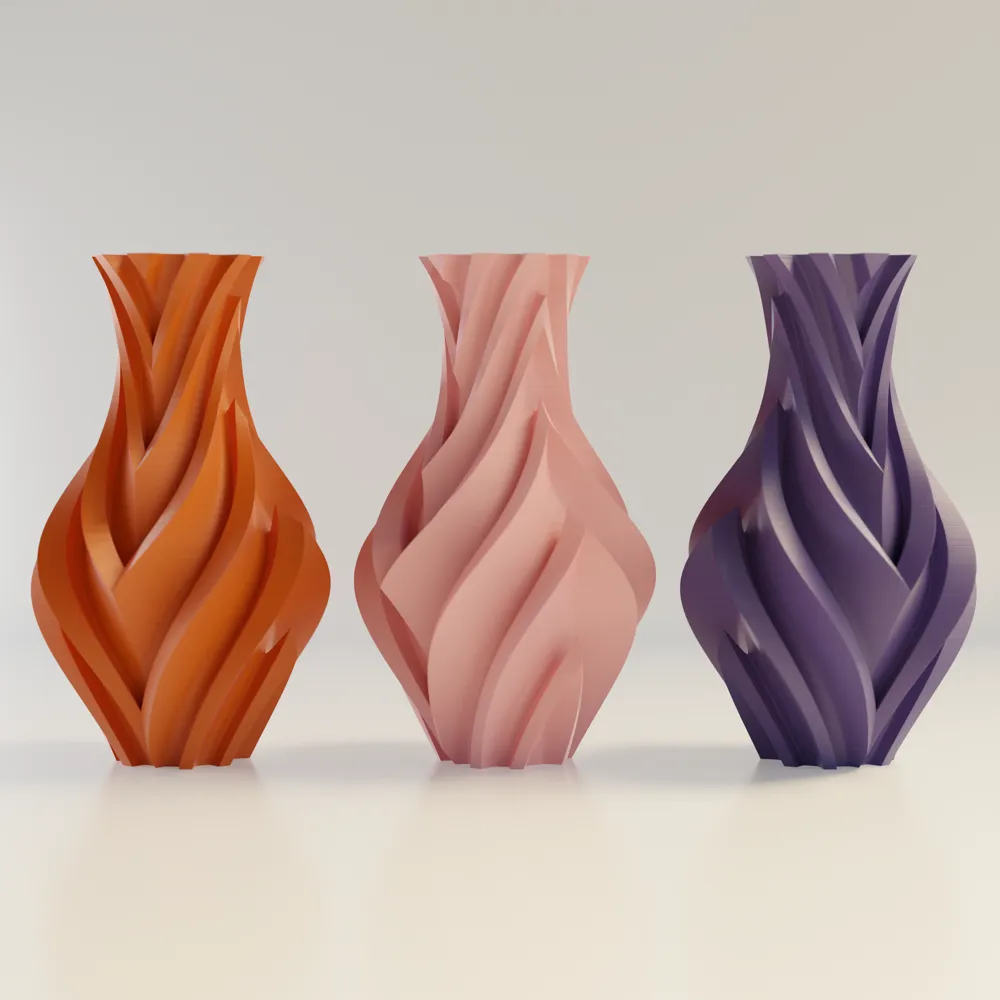 Flame Vase - Free 3D Print Model - MakerWorld