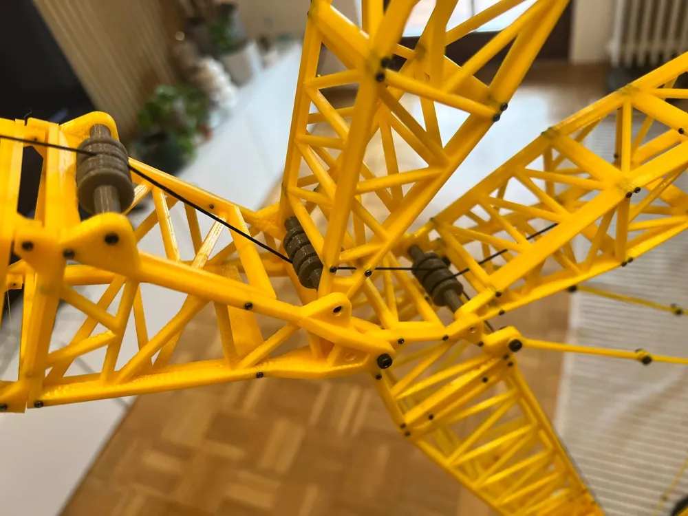 Liebherr LR 11000 Power Boom Crane, 1:50 Scale - Free 3D Print Model ...