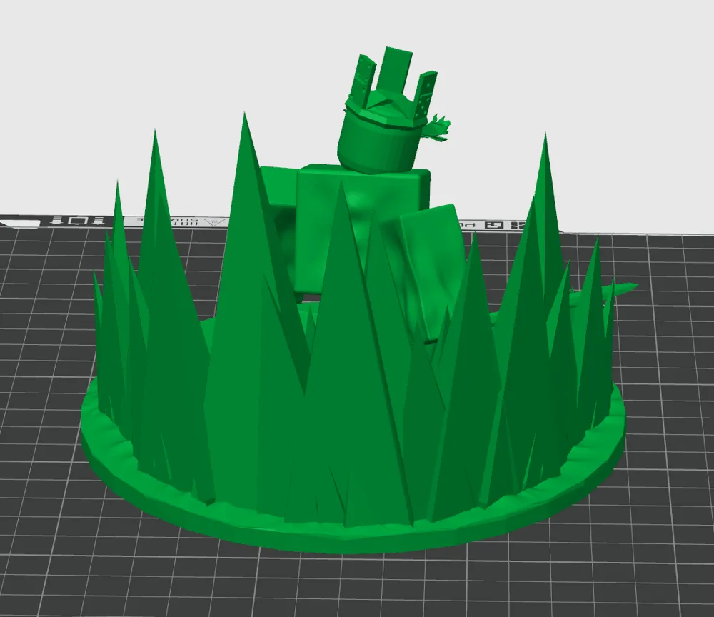 1x1x1x1 Statue (Forsaken) - Free 3D Print Model - MakerWorld