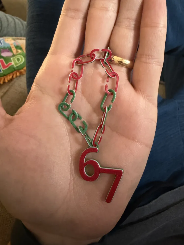 Elf on the shelf 6 7 chain - Free 3D Print Model - MakerWorld