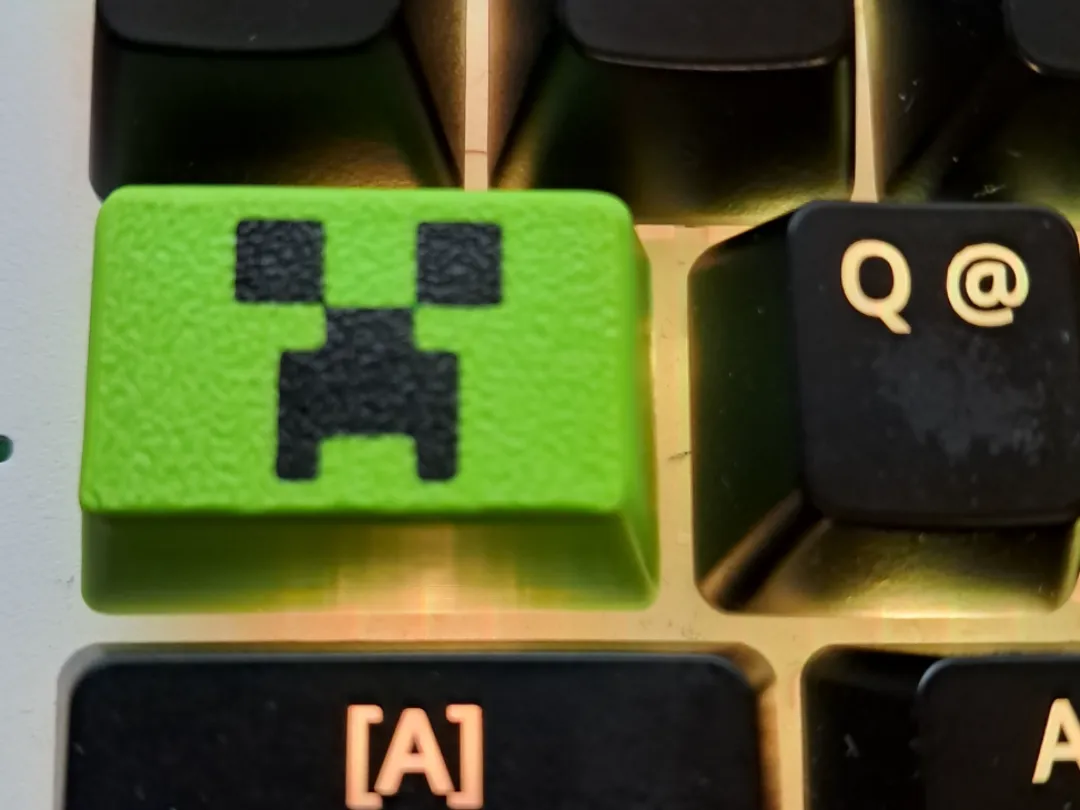 Creeper Keycap For Tab Key - Free 3D Print Model - MakerWorld