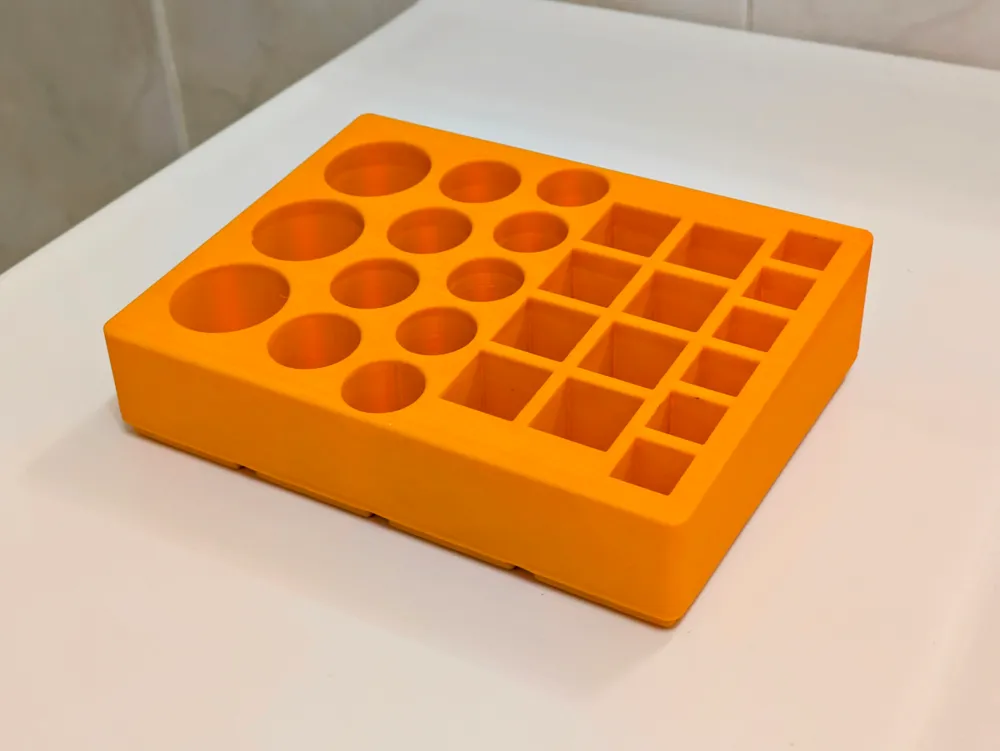 Make-up Organizer (Gridfinity 4x3) by OneMorePrinter MakerWorld ...