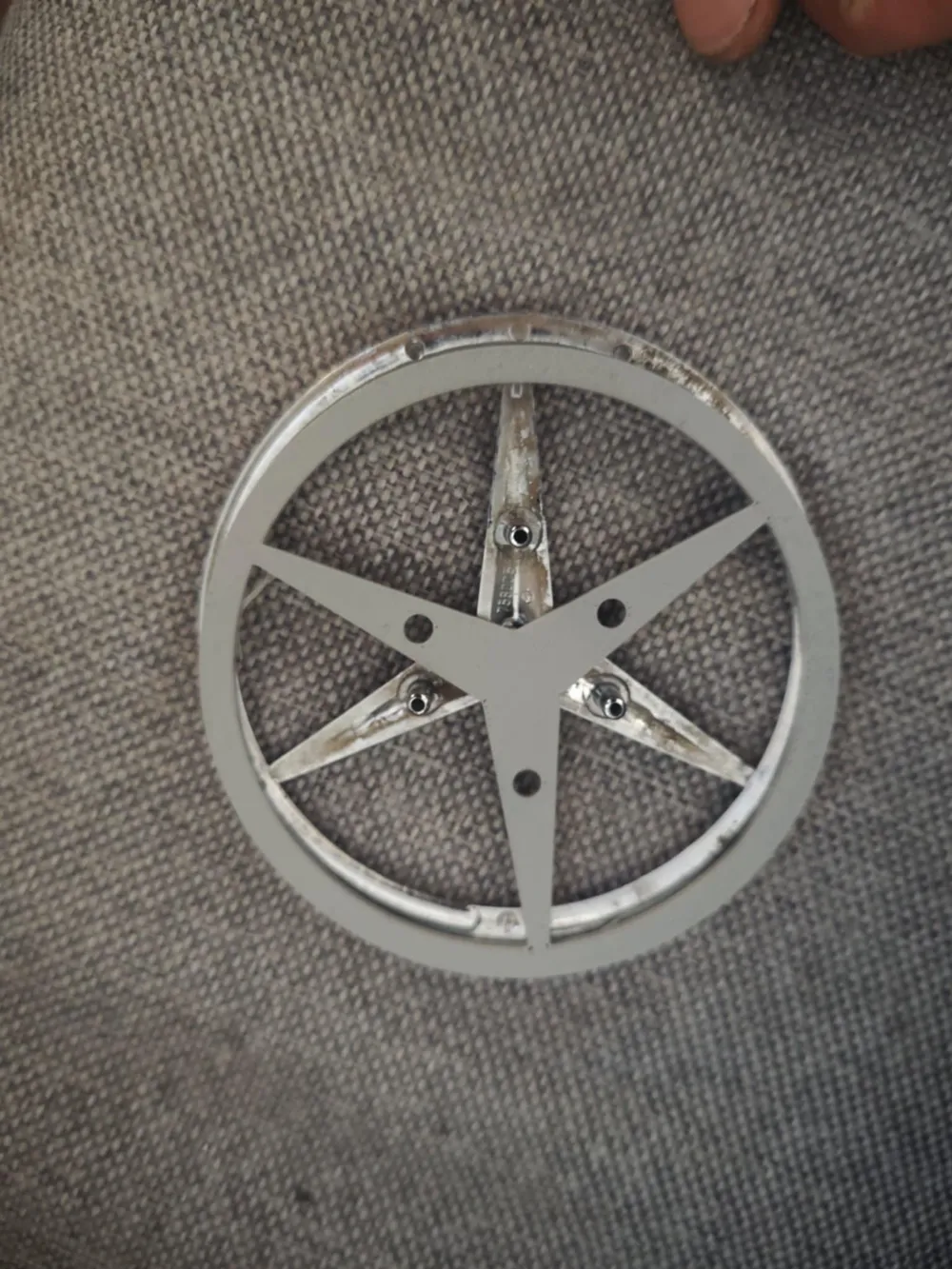 Drilling template 190 Mercedes Benz star - Free 3D Print Model - MakerWorld