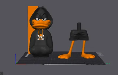 Urban Vibes Daffy Duck – Blacked Out Edition V2 by Ryan @ TheMajinLab MakerWorld: Download Free ...