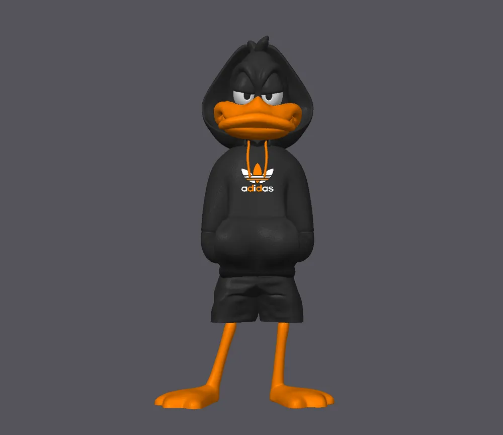 Urban Vibes Daffy Duck – Blacked Out Edition V2 by Ryan @ TheMajinLab MakerWorld: Download Free ...