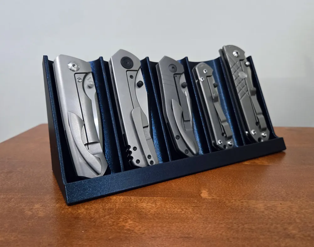 Pocket Knife Display Stand | 5 Different Sizes! by Materium MakerWorld ...