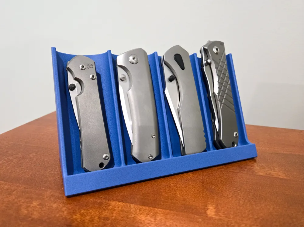 Pocket Knife Display Stand | 5 Different Sizes! by Materium MakerWorld ...
