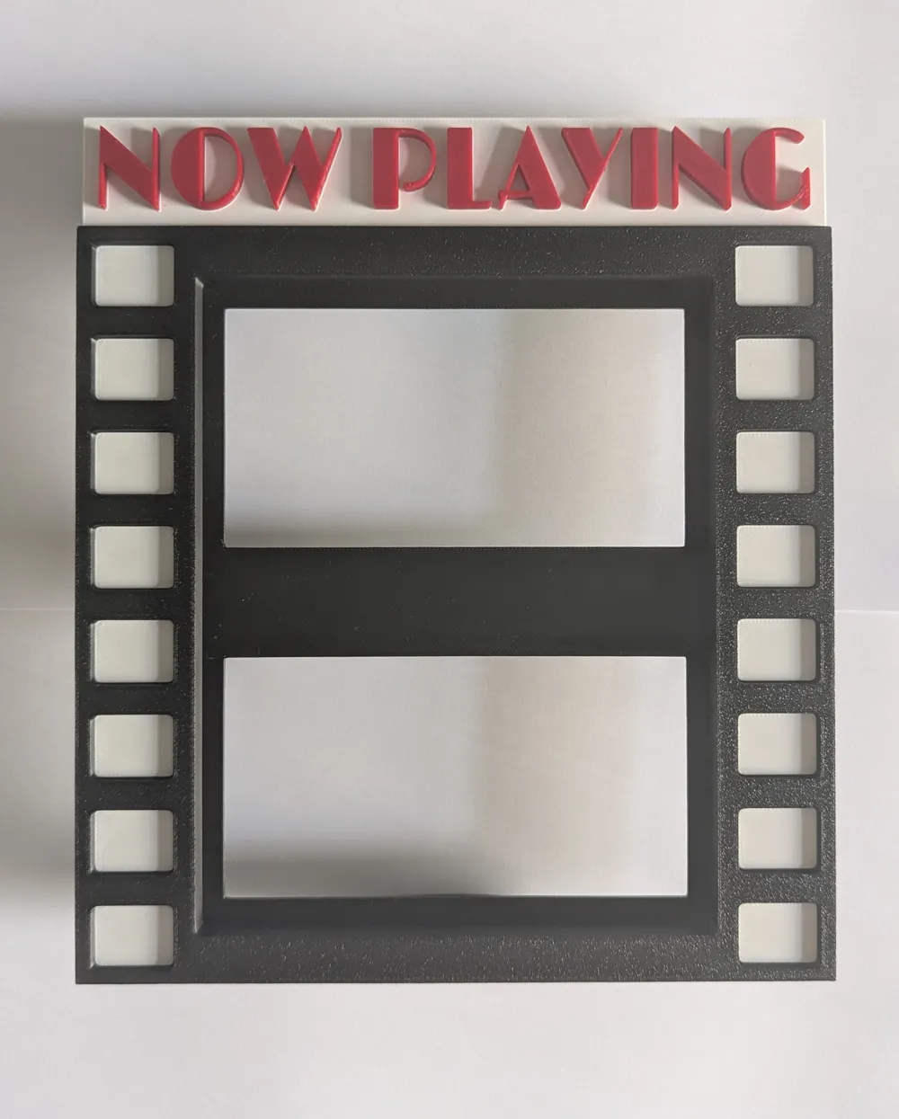 NOW PLAYING Blu-Ray Display Stand - Free 3D Print Model - MakerWorld