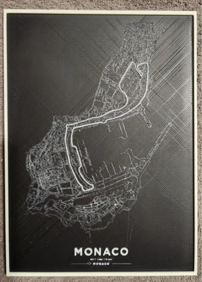 Plaque hueforge circuit F1 Monaco by leshowpatateMakerWorld: Download ...