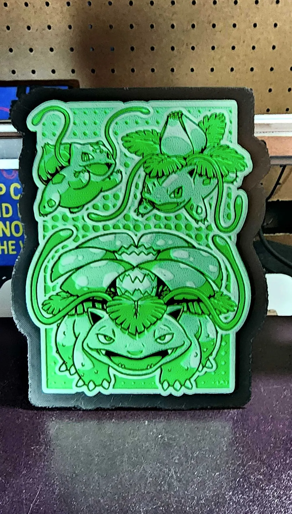 Bulbasaur evolution Pokemon fan art hueforge - Free 3D Print Model ...