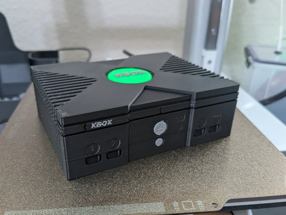 Retro Xbox-Themed 3D Printed HDD Enclosure by DMurr5050 MakerWorld ...