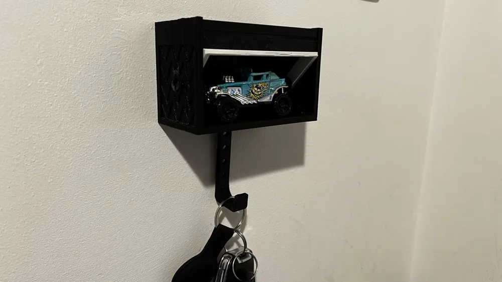 Cool Garage Car Key Holder - Free 3D Print Model - MakerWorld