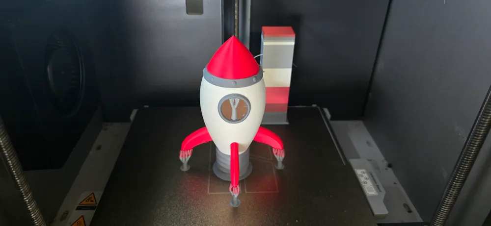 Rocket Launch Lamp (SFX) by Mythmarco - MakerWorld