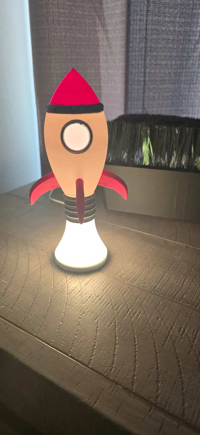 Rocket Launch Lamp (SFX) by Mythmarco - MakerWorld