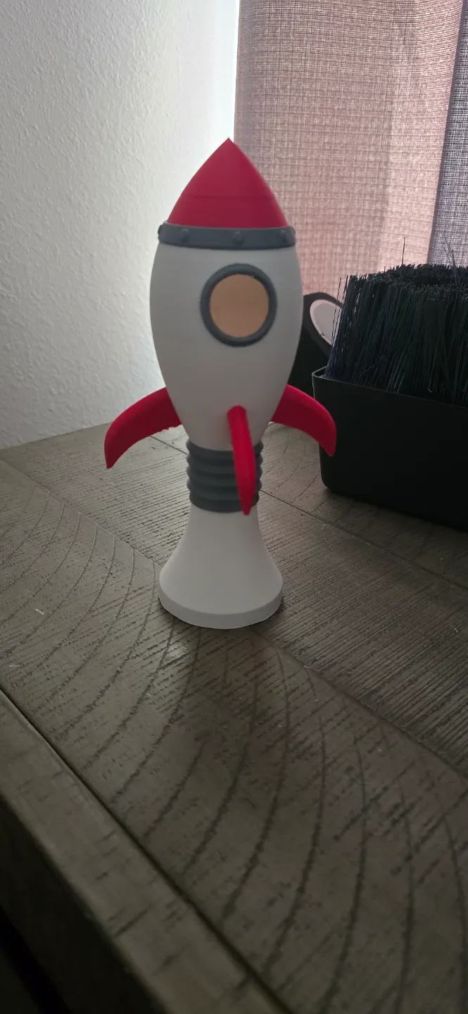 Rocket Launch Lamp (SFX) by Mythmarco - MakerWorld