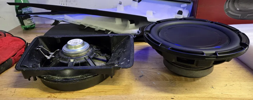Audi B8.5 A5/A4 Rear Subwoofer Spacer – 10-inch by TheBasedDoge ...
