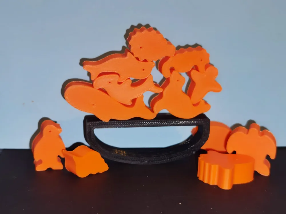 Balance Game - Free 3D Print Model - MakerWorld