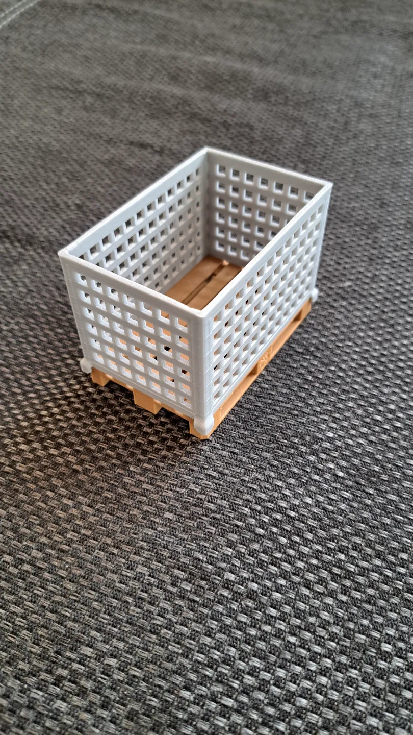 Euro pallets with grid frame 90 degrees by schuler87 - MakerWorld