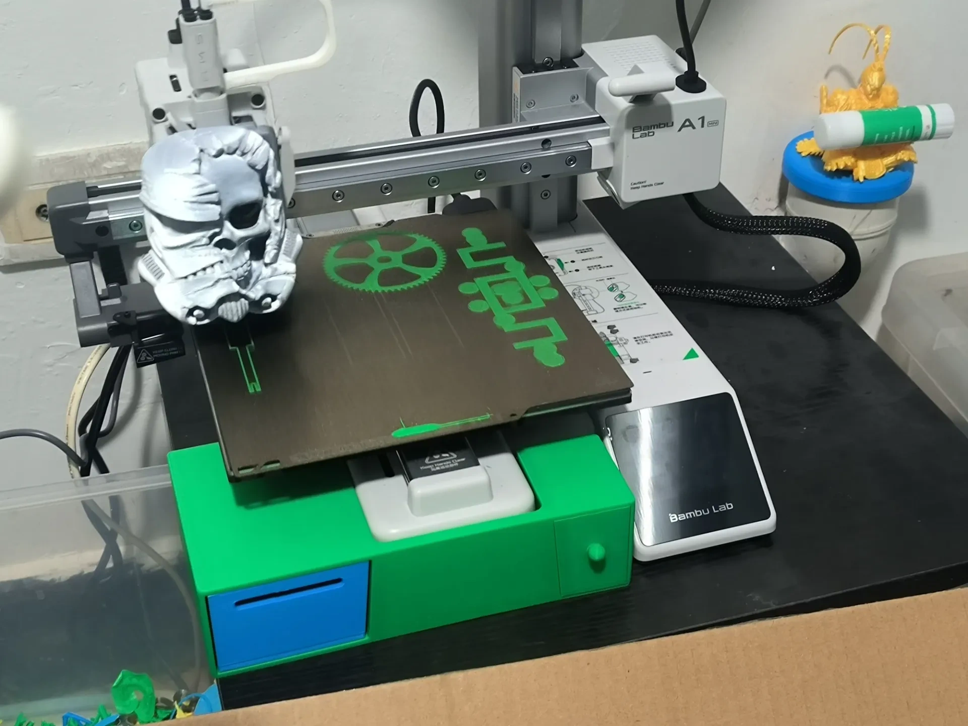 A1 mini Left and Center Storage Boxes, Essential Accessory for New ...