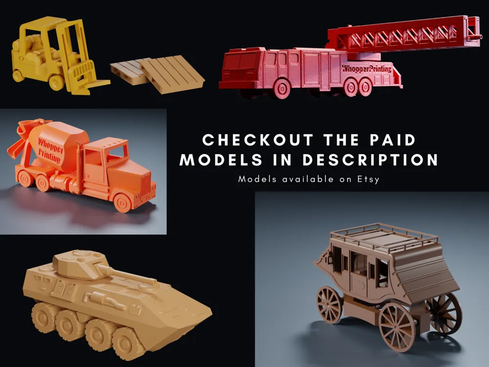 Direkt-Druck-Kipplaster von Whopper Printing MakerWorld: Kostenlose 3D-Modelle herunterladen