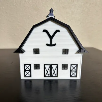 Yellowstone Stables - 1:200 Scale by Deltree3D MakerWorld: Download ...