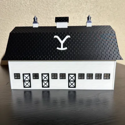 Yellowstone Stables - 1:200 Scale by Deltree3D MakerWorld: Download ...