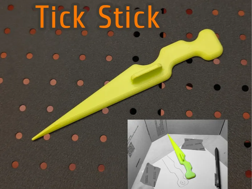 Tick Stick - Flache Materialien in jede Form schneiden – Kostenloses 3D ...