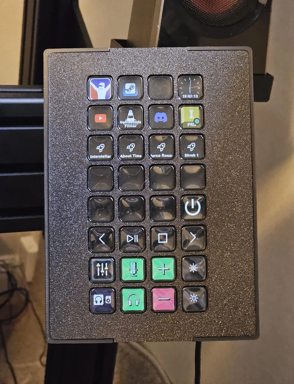 Stream Deck XL Flush Sim Rig Mount - Free 3D Print Model - MakerWorld