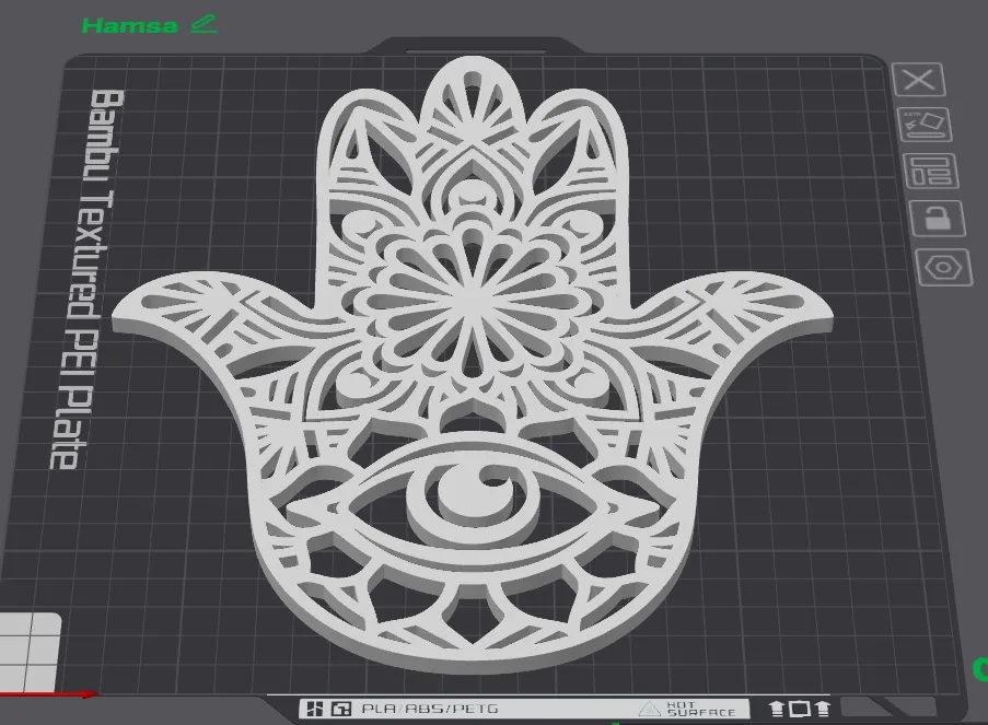 Hamsa by joerandazzo MakerWorld: Download Free 3D Models