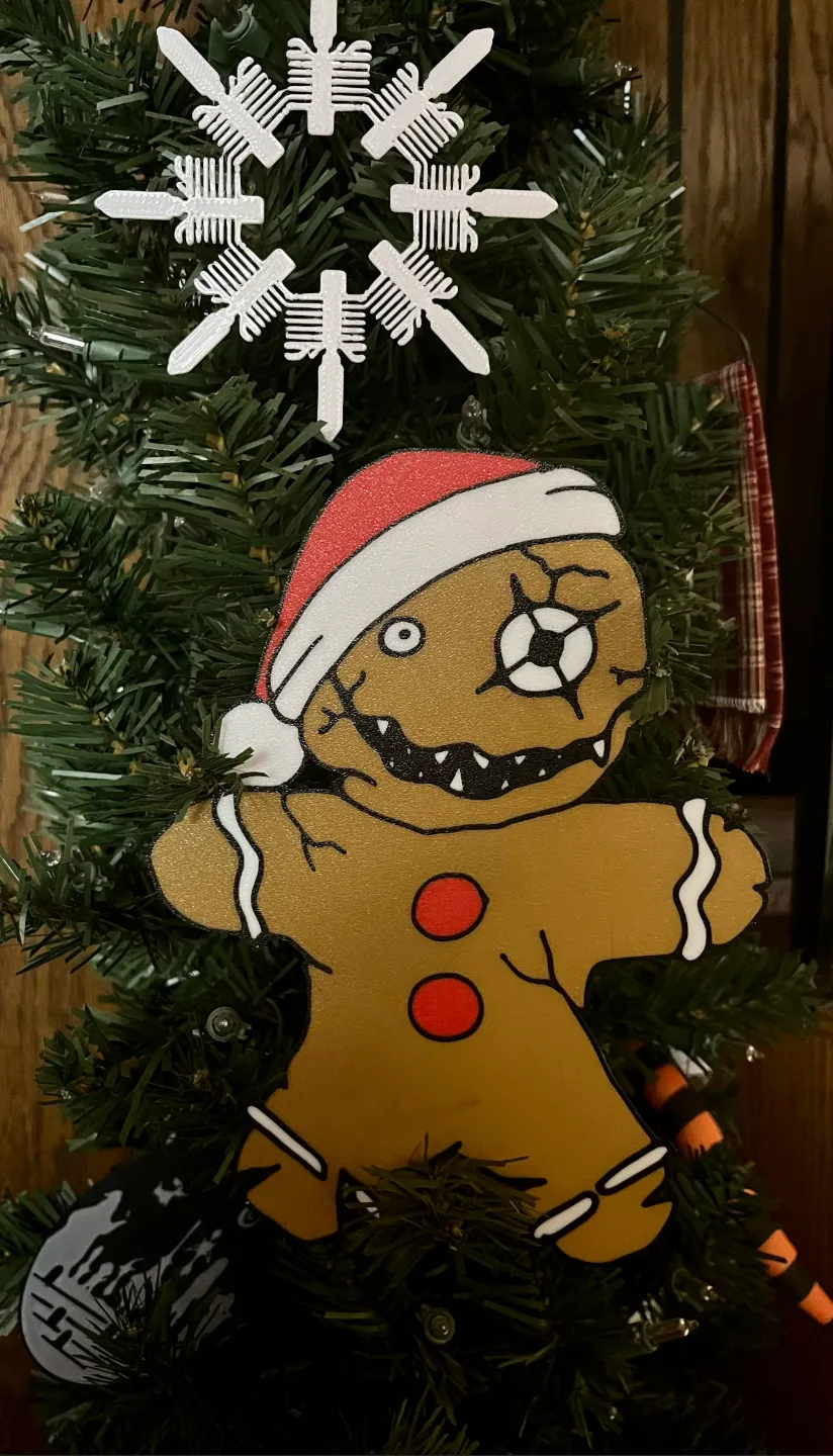 Monster Art: Evil Gingerbread Man by WagZPrintZ - MakerWorld