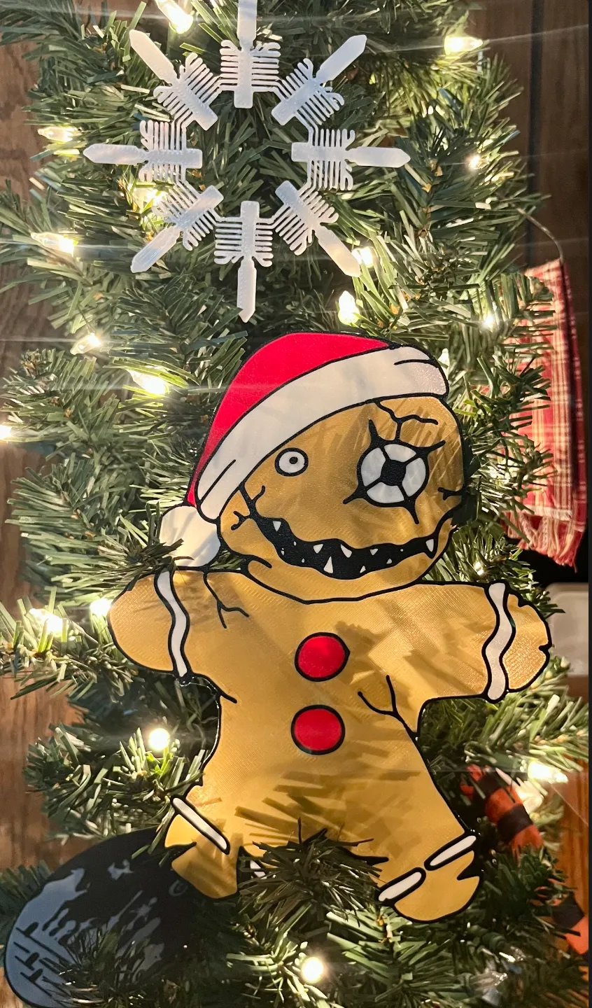 Monster Art: Evil Gingerbread Man by WagZPrintZ - MakerWorld