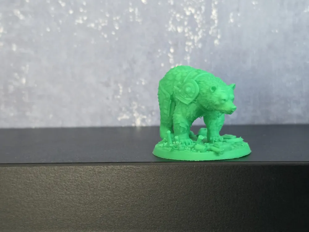 DnD Monsters - Armored Bear figure Tabletop Game - Free 3D Print Model ...
