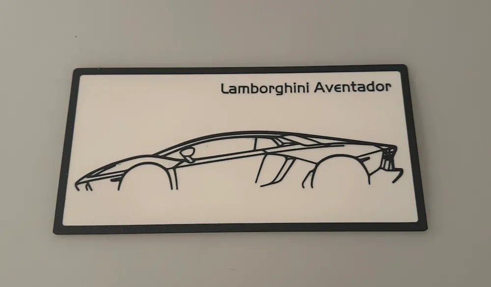 Lamp - Lamborghini Aventador by thomas.oehler - MakerWorld