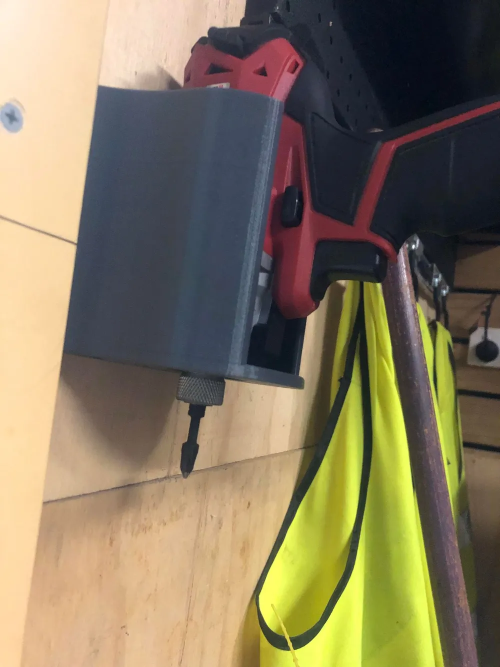 Wall Mounted Ozito PXC 18V Drill/Driver Holder Rack by amorris - MakerWorld