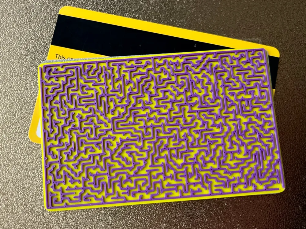 AmAzInG Wallet Maze by Hologram Guru MakerWorld: Download Free 3D Models