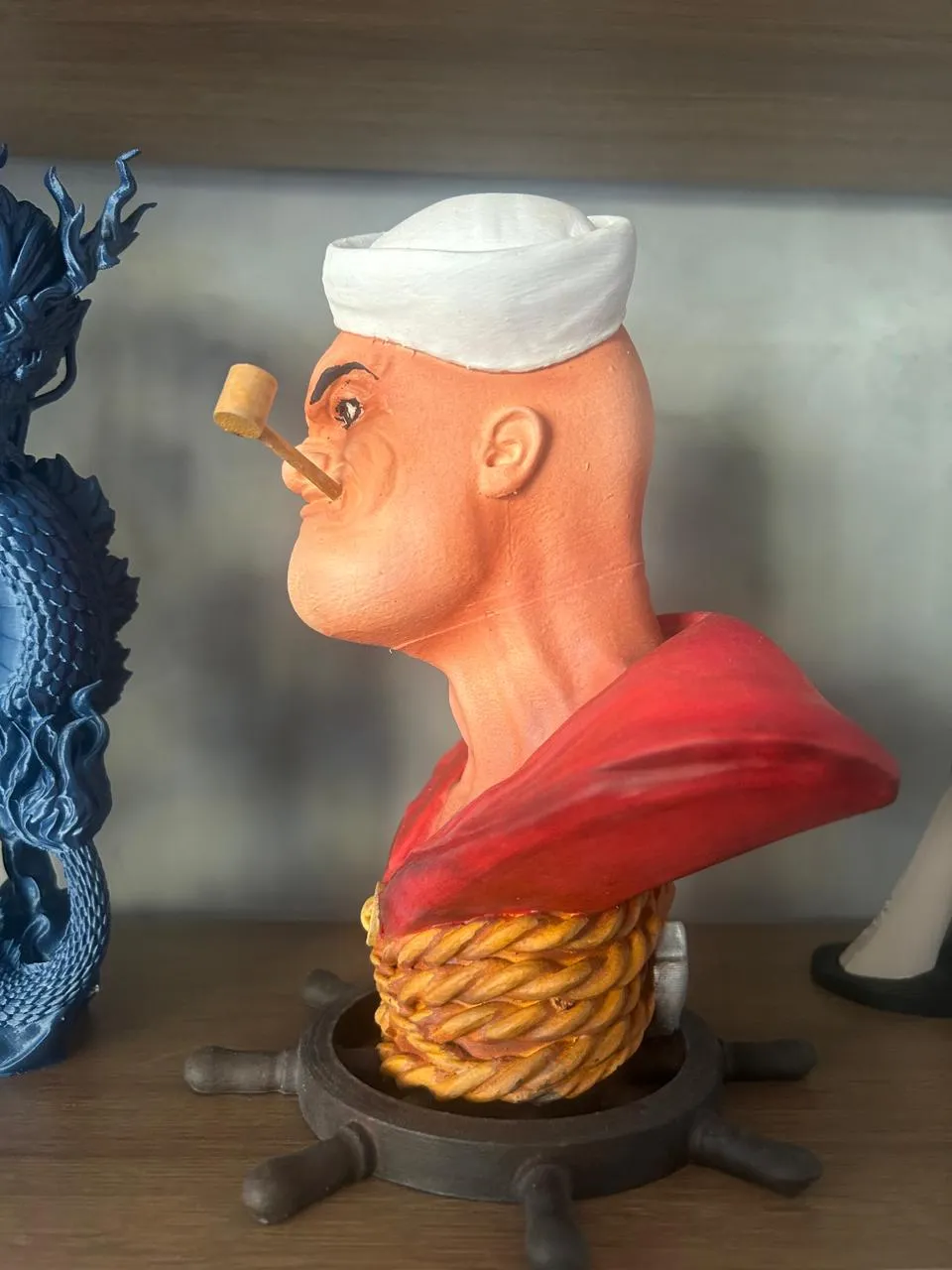 Popeye bust Remixed by Renandelgado MakerWorld: Download Free 3D Models