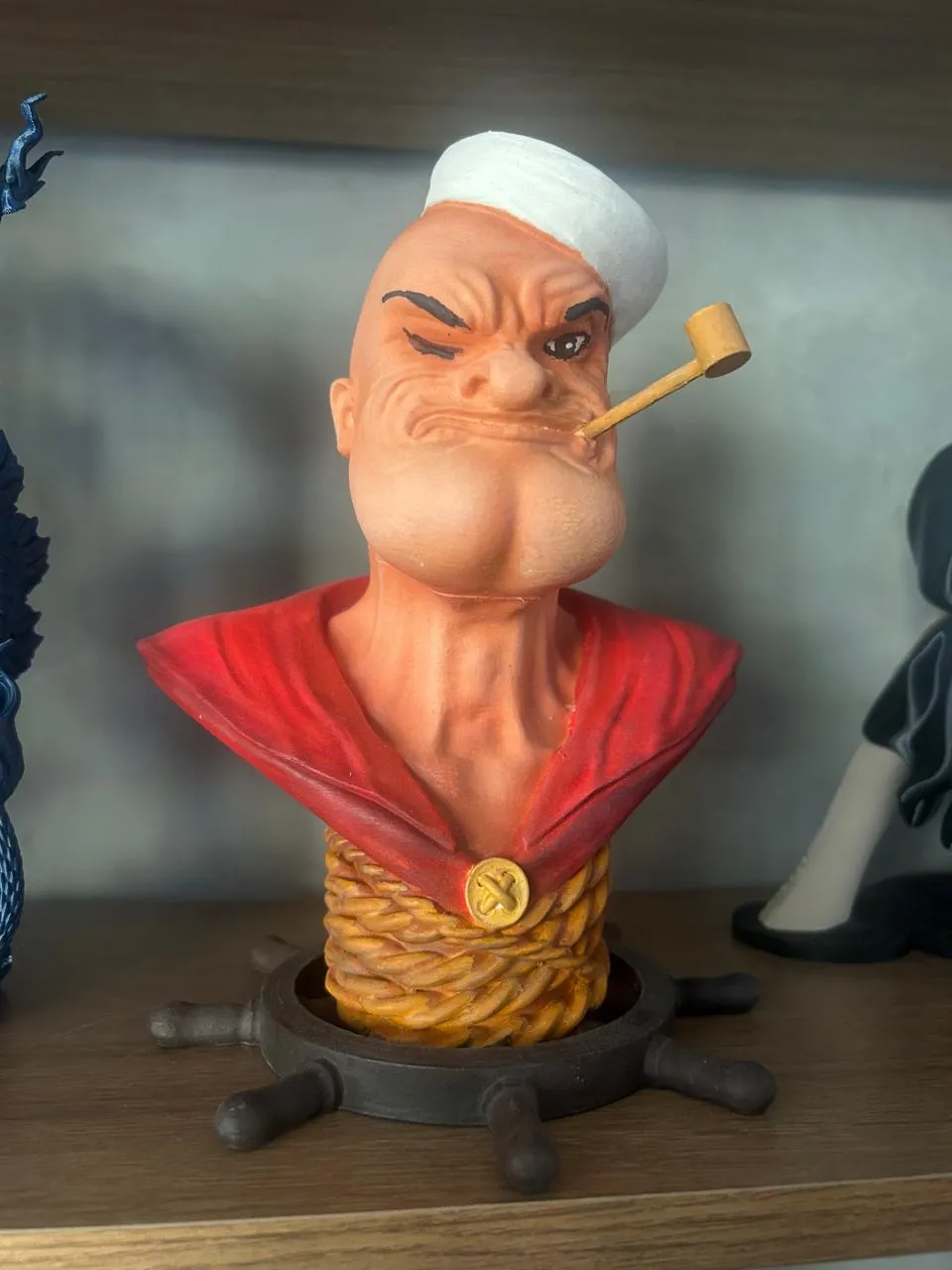 Popeye bust Remixed by Renandelgado MakerWorld: Download Free 3D Models