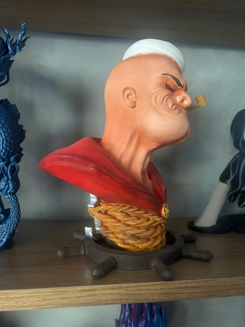 Popeye bust Remixed by Renandelgado MakerWorld: Download Free 3D Models