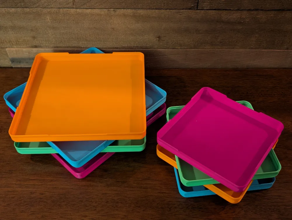 Stackable Puzzle Trays by ClarkDude MakerWorld: Download Free 3D Models